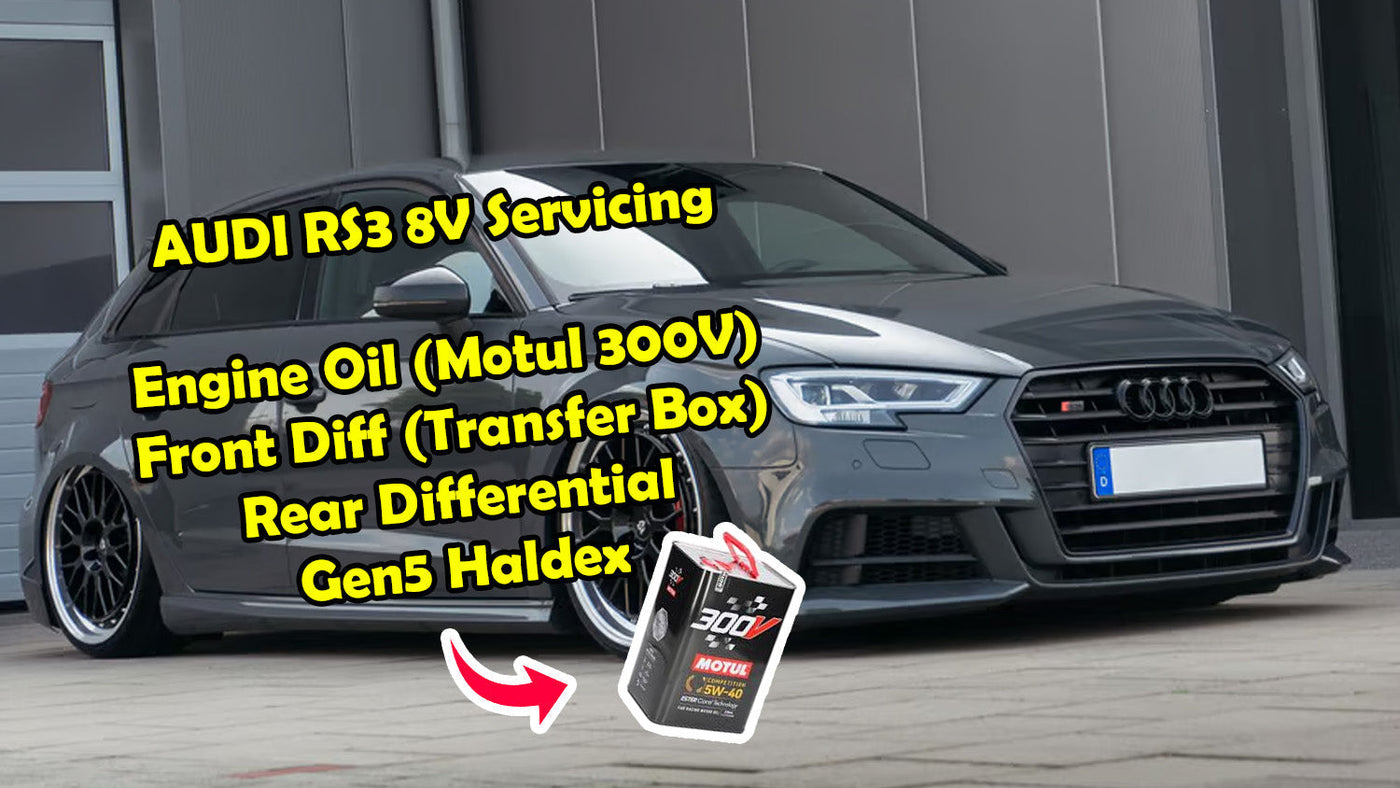 ⚙️ AUDI RS3 8V // Engine, Transfer Box, Rear Diff & Haldex Service Inc – HAZ MOTORSPORT