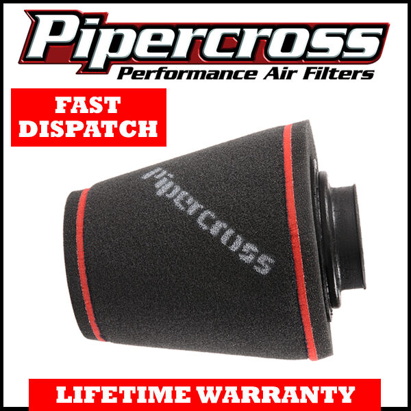 PIPERCROSS AIR FILTER UNIVERSAL INDUCTION CONE RUBBER NECK 75mm x 150m ...