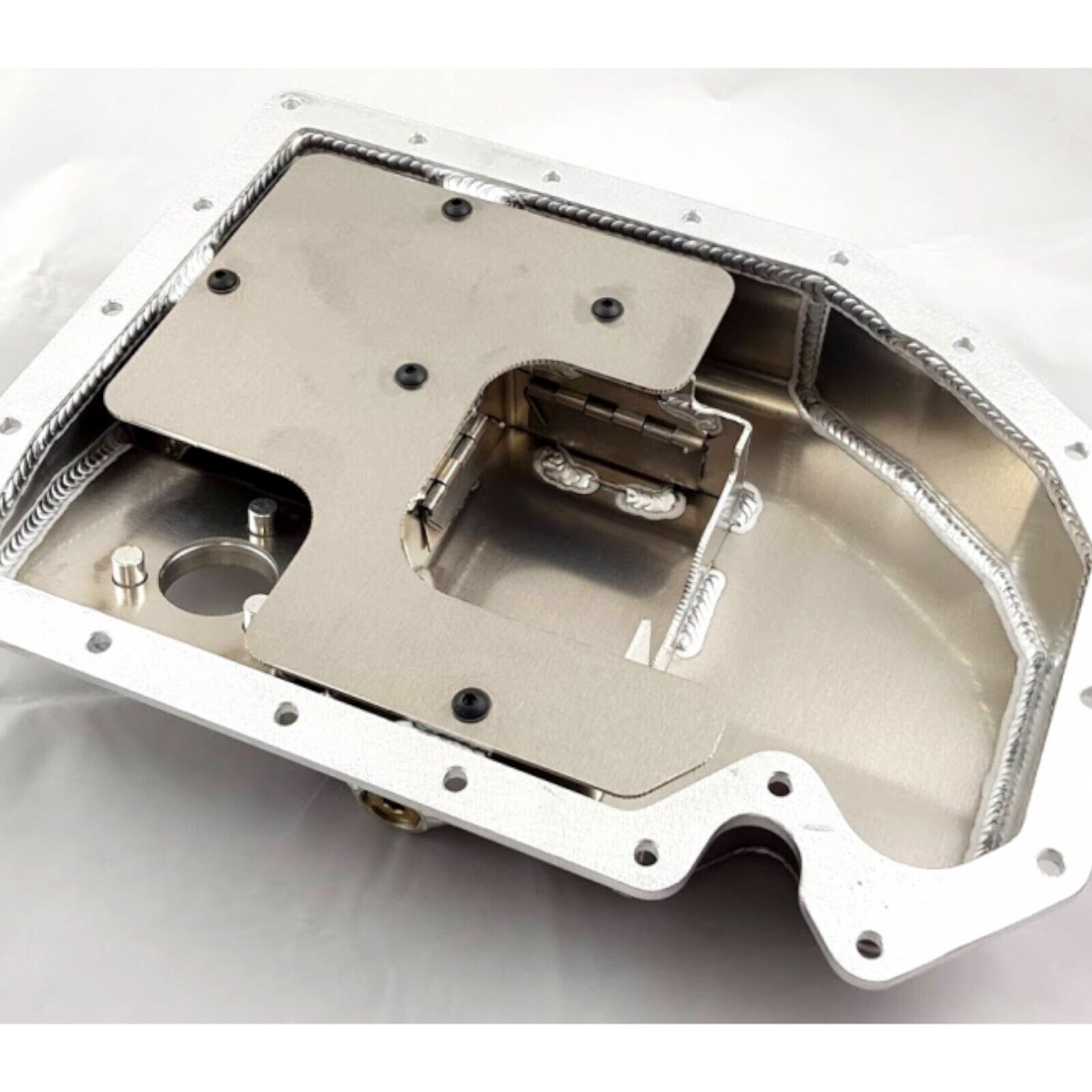 iABED Baffled Aluminium Oil Sump Pan For Golf MK7 R GTI S3 8V Leon Cup ...