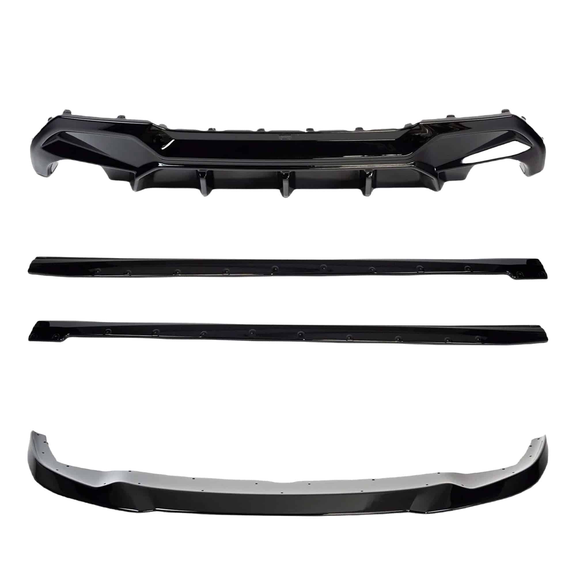 BMW 1 Series 128ti, 120d, 120i & M135i F40 EVO-1 Gloss Black Body Kit ...