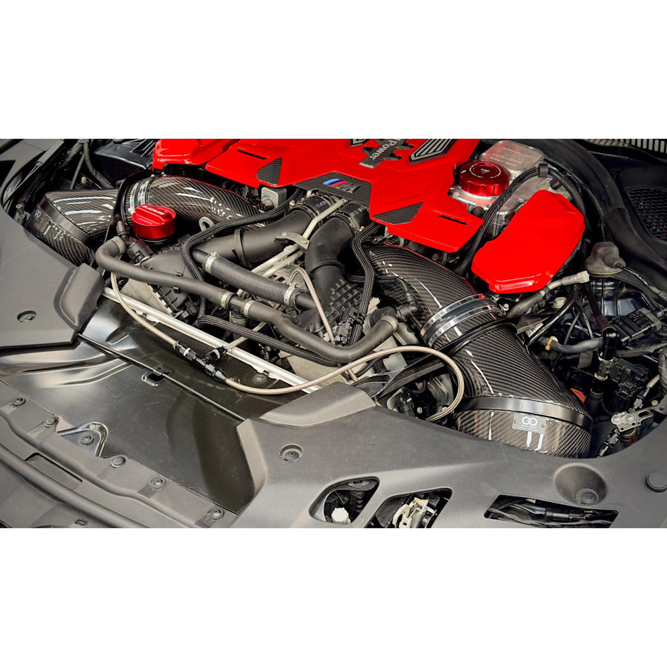 Infinity Design Carbon Fibre Gloss/Matte Full Intake with Turbo Inlets ...
