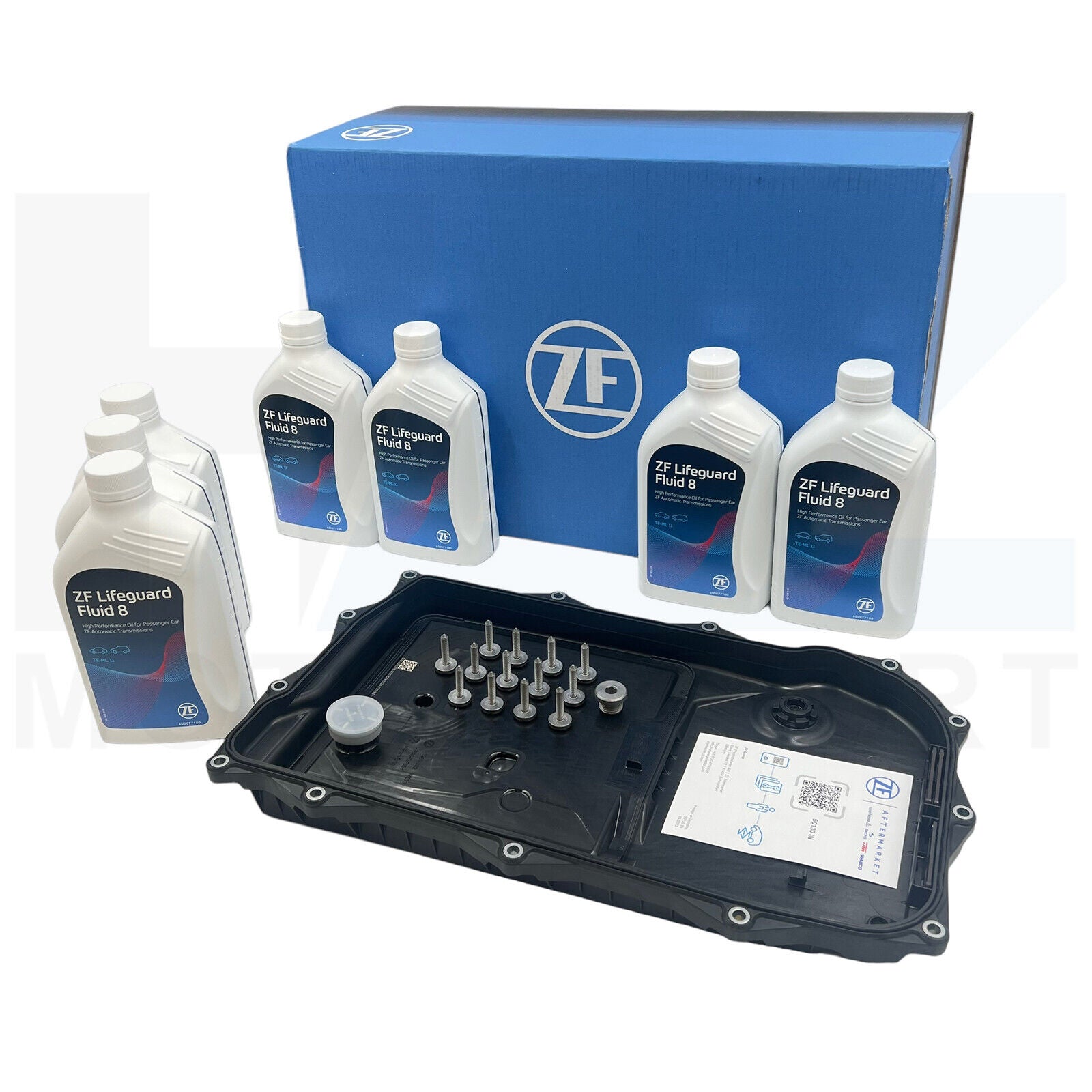Bmw 8 Speed Transmission Gearbox Sump Pan Filter Kit Inc Oil Genuine ZF ...