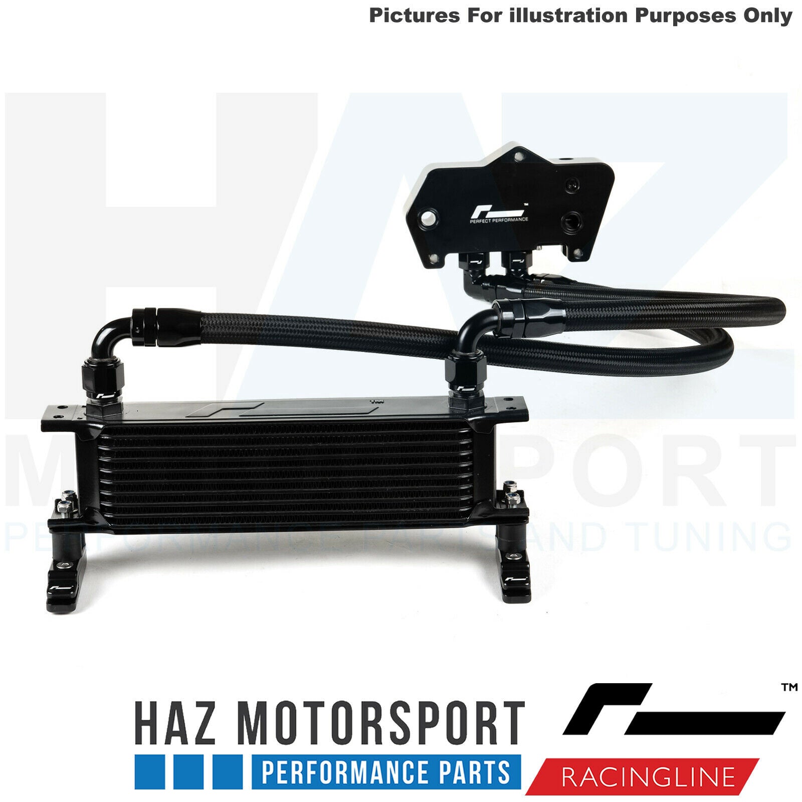 Racingline DSG Oil Cooler Kit VW Golf MK7 R/GTI/Clubsport/S Audi S3 8V ...