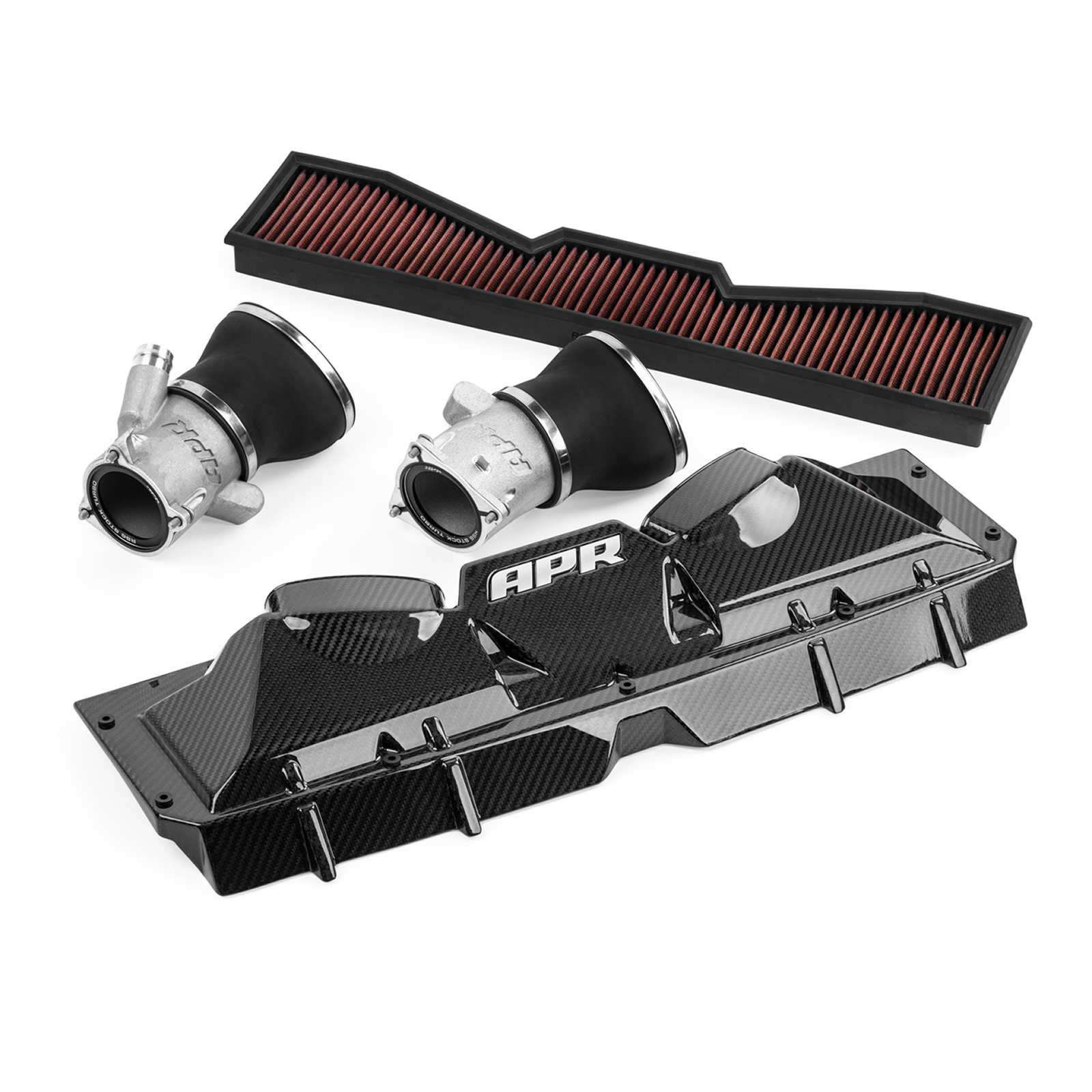 APR Carbon Fibre Intake System Turbo Inlet Kit For Audi RS6 RS7 C8 4.0 ...