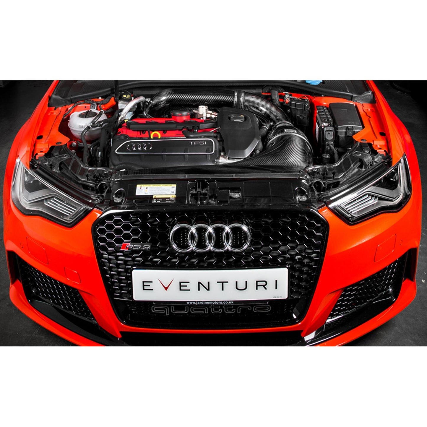 Eventuri Audi RS3 8V Gen 1 Carbon Fibre Intake Induction kit – HAZ ...